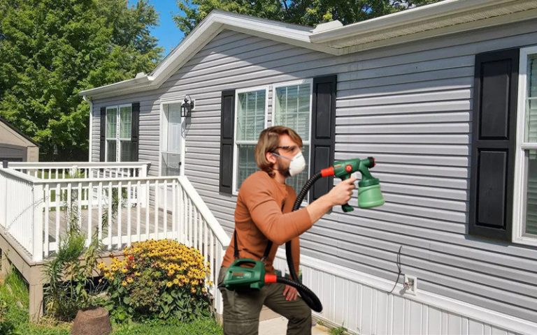 How to Painting The Exterior of A Mobile Home
