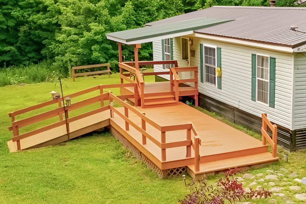 15 Mobile Home Deck Ideas