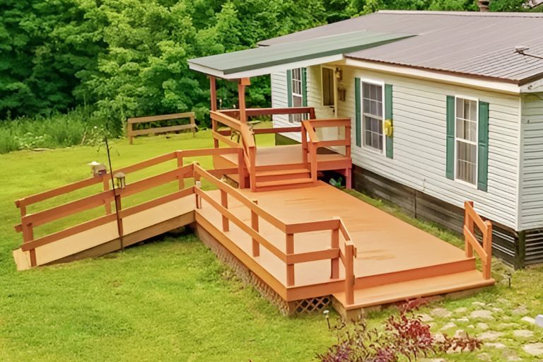 15 Mobile Home Deck Ideas