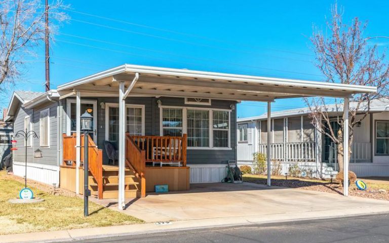 50 Mobile Home Carport Ideas