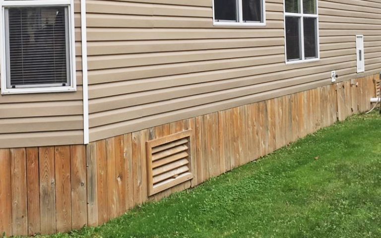Mobile Home Wood Skirting Pros and Cons