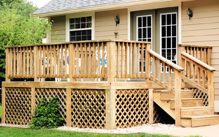 10 Mobile Home Lattice Skirting Ideas