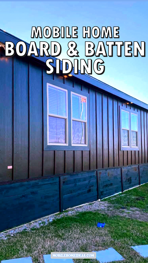 How to Install Board and Batten Siding on a Mobile Home