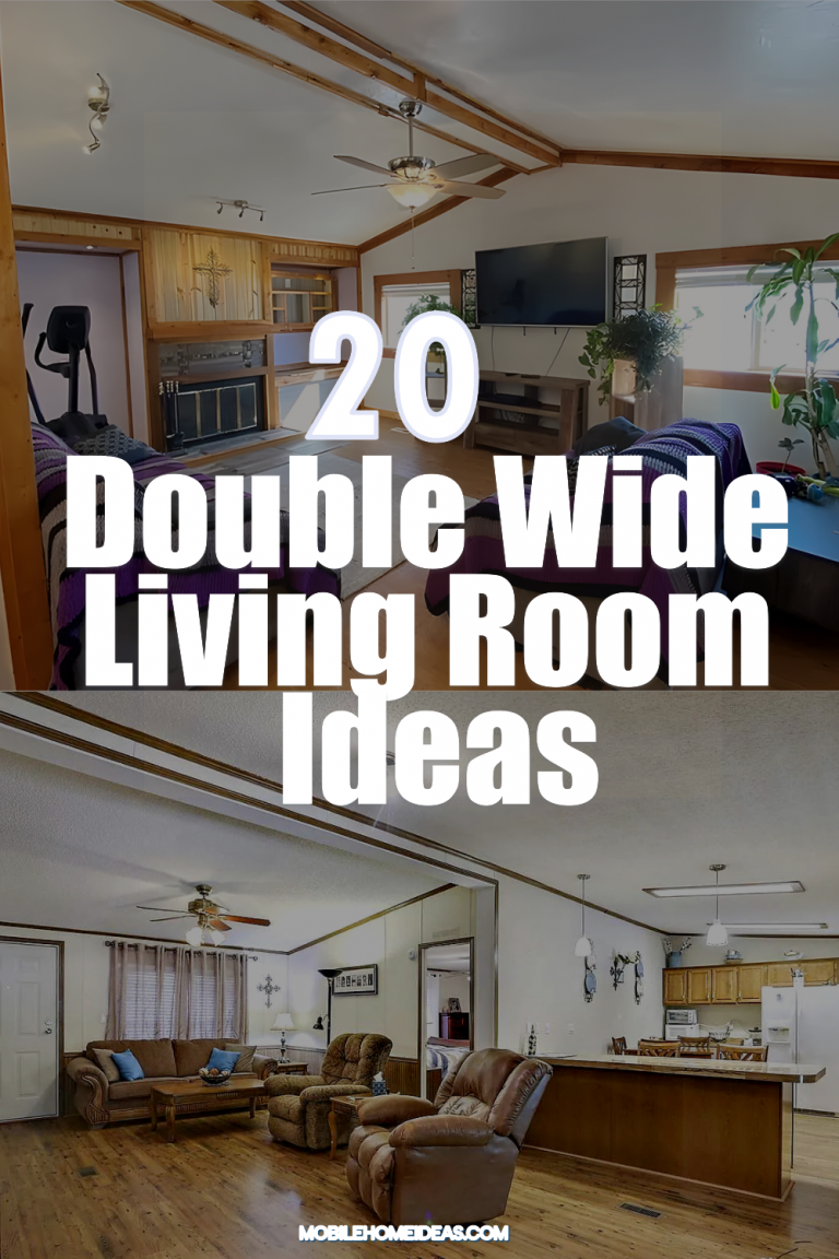20 Double Wide Living Room Ideas to Make the Most of Your Space