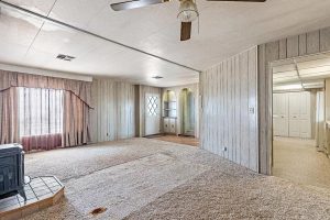 Inside a 1974 Mobile Home with a Wrap-Around Porch