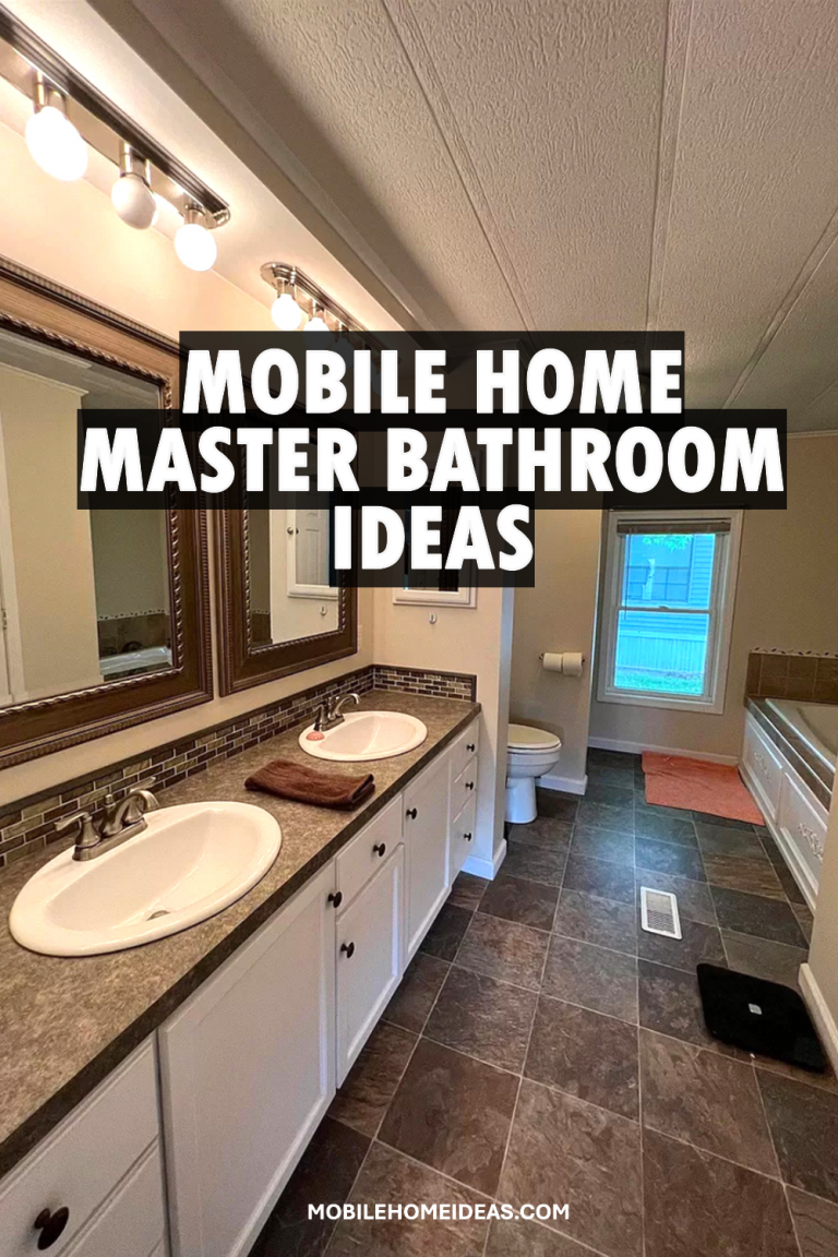 10 Mobile Home Master Bathroom Design Ideas