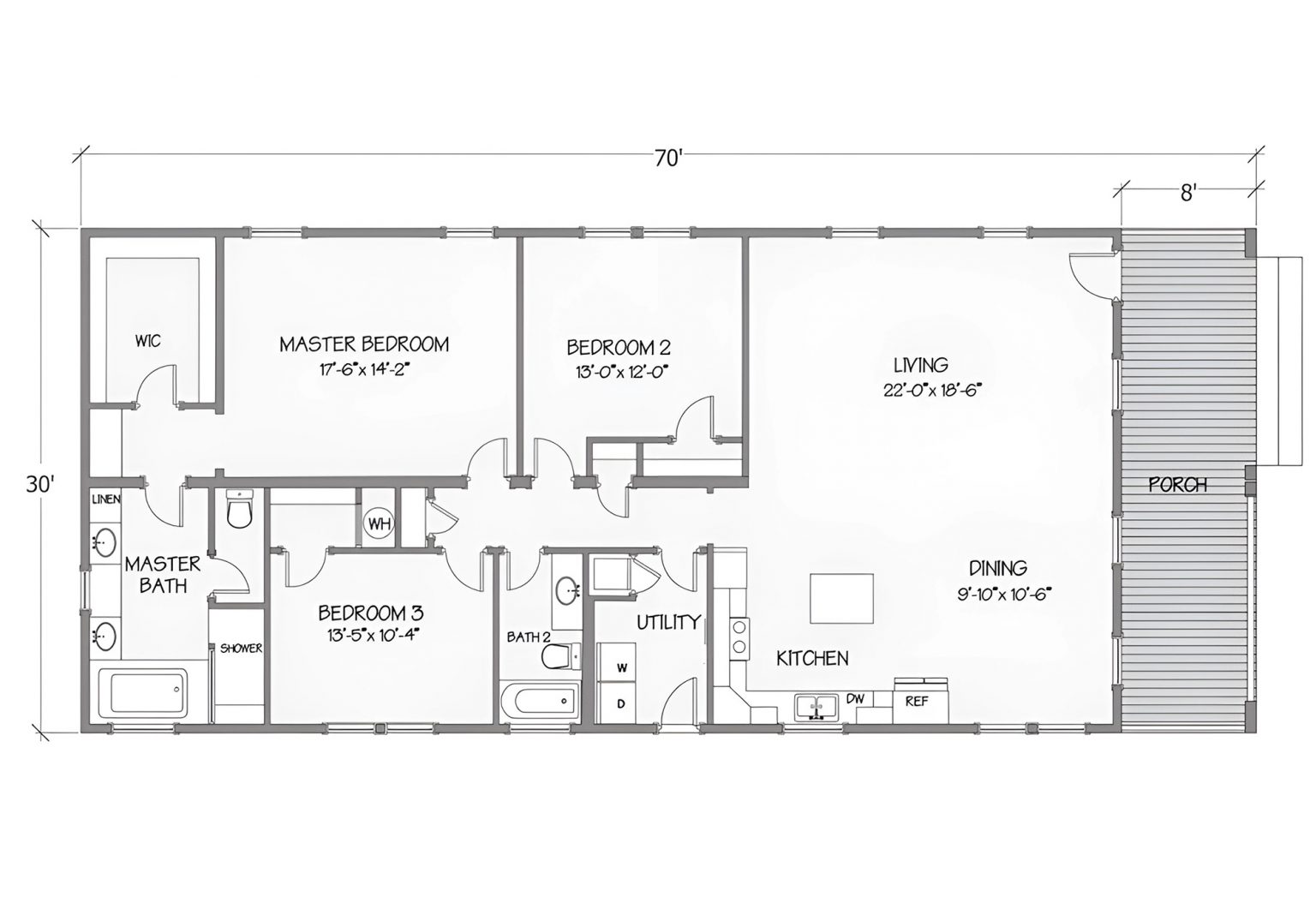 6 Popular Double Wide Mobile Home Floor Plans