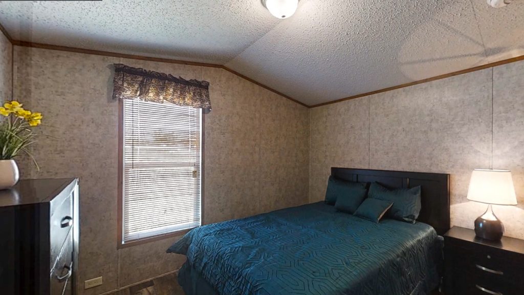 A Look Inside 2-Bedroom Single-Wide Mobile Home Layout