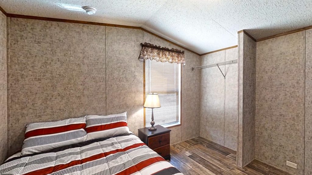 A Look Inside 2-Bedroom Single-Wide Mobile Home Layout