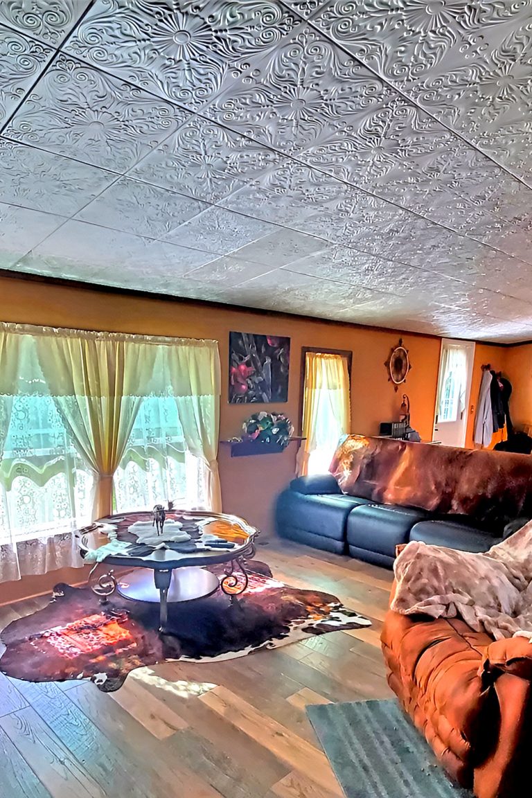 How to Install Peel and Stick Tiles on a Mobile Home Ceiling?