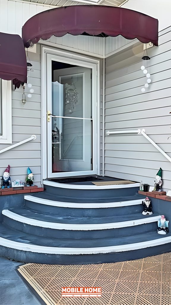 12 Mobile Home Concrete Steps Design Ideas