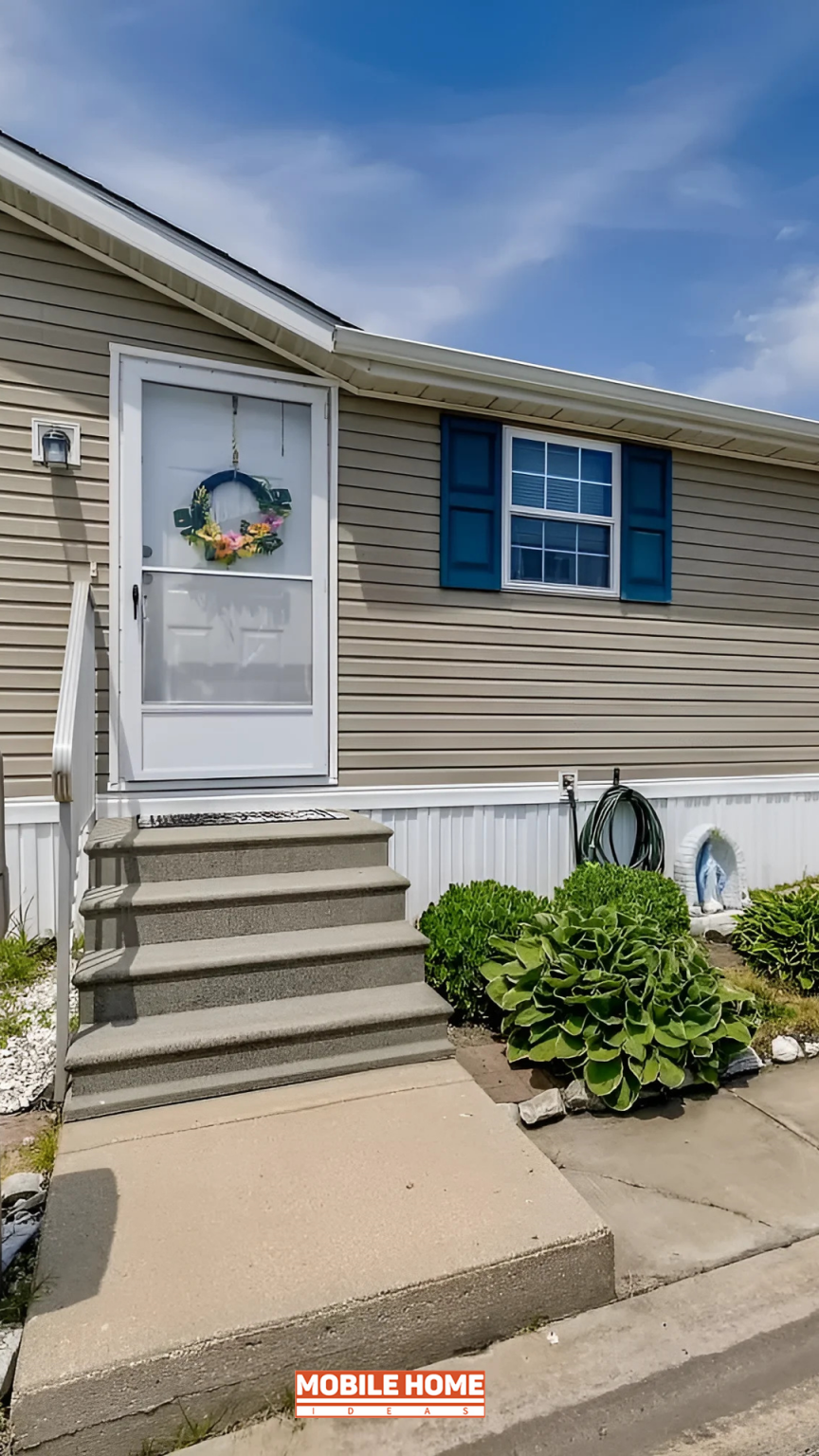 12 Mobile Home Concrete Steps Design Ideas