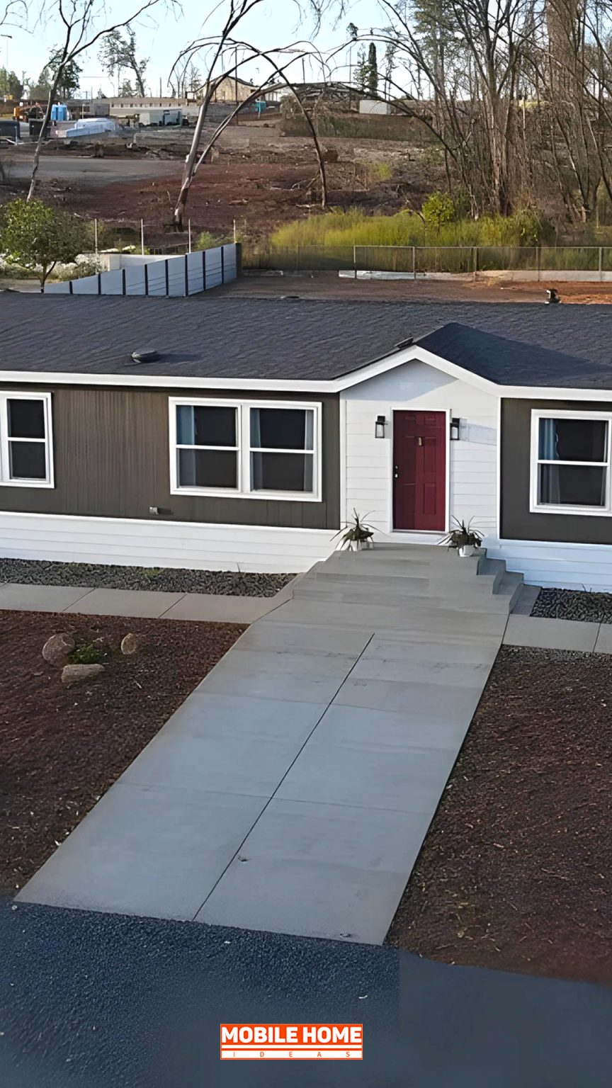 12 Mobile Home Concrete Steps Design Ideas