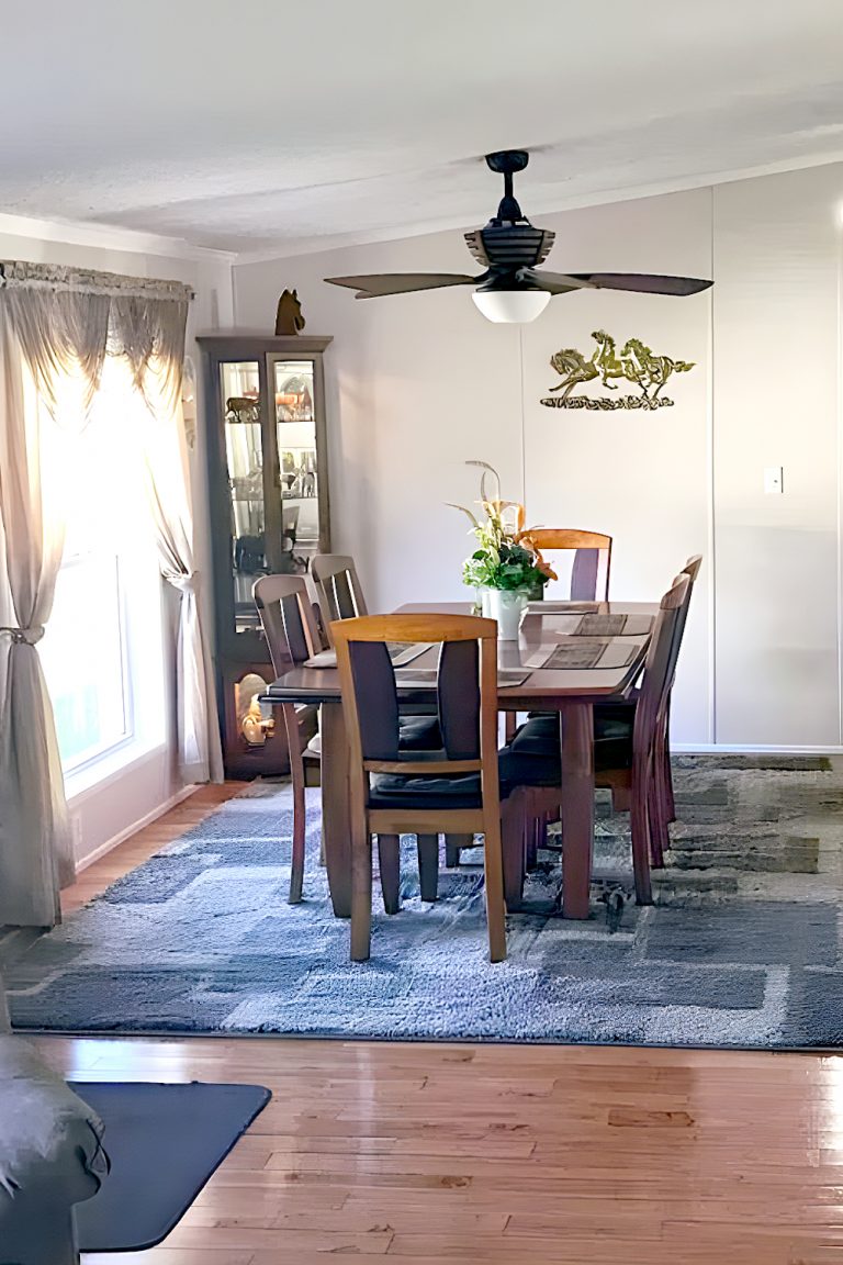 10 Chic Mobile Home Dining Room Ideas