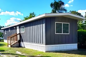 7 Inspiring Mobile Home Exterior Color Combination Ideas