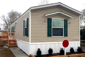 7 Inspiring Mobile Home Exterior Color Combination Ideas