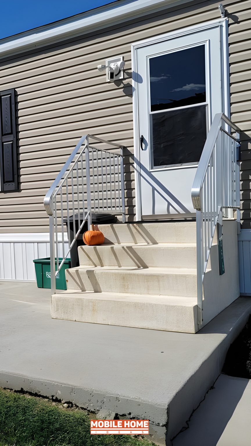 12 Mobile Home Concrete Steps Design Ideas