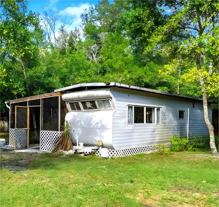 A Look Inside a Cozy 1957 Mobile Home