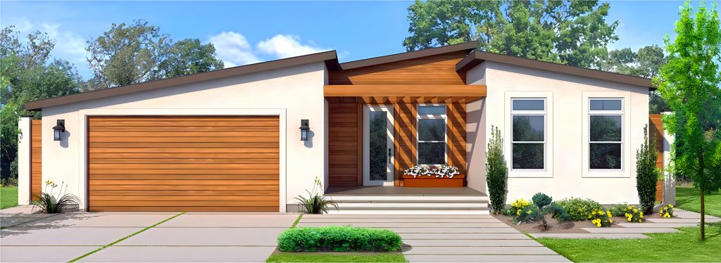 Modern Triple Wide Mobile Home