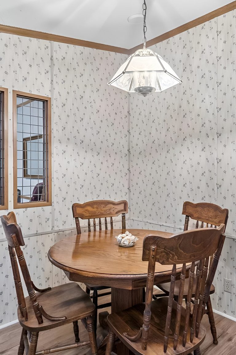 1989 Double Wide Mobile Home Remodel with a Screened Porch