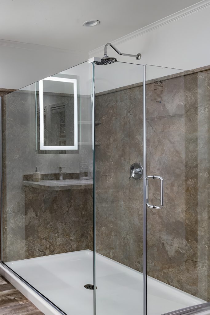 A Comfortable and Stylish Double Wide Mobile Home