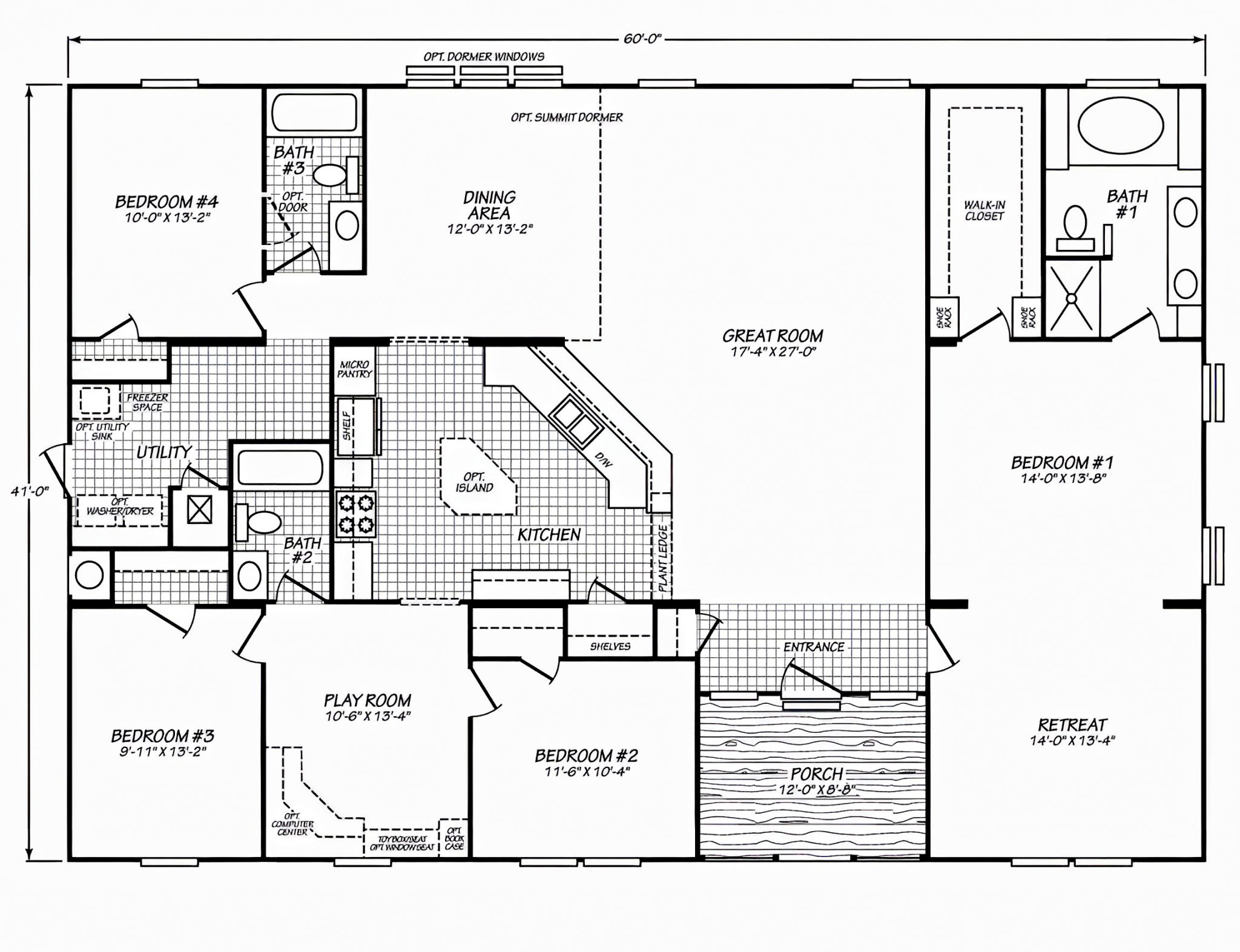 Luxury Triple Wide Mobile Home