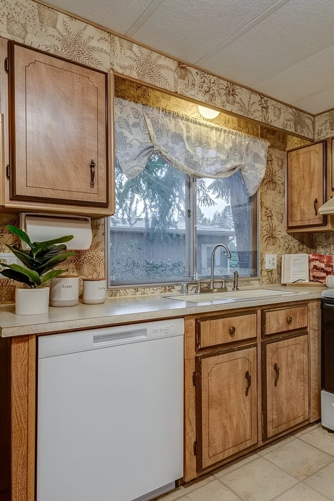 1979 Mobile Home Makeover: Rustic Charm with Modern Comfort