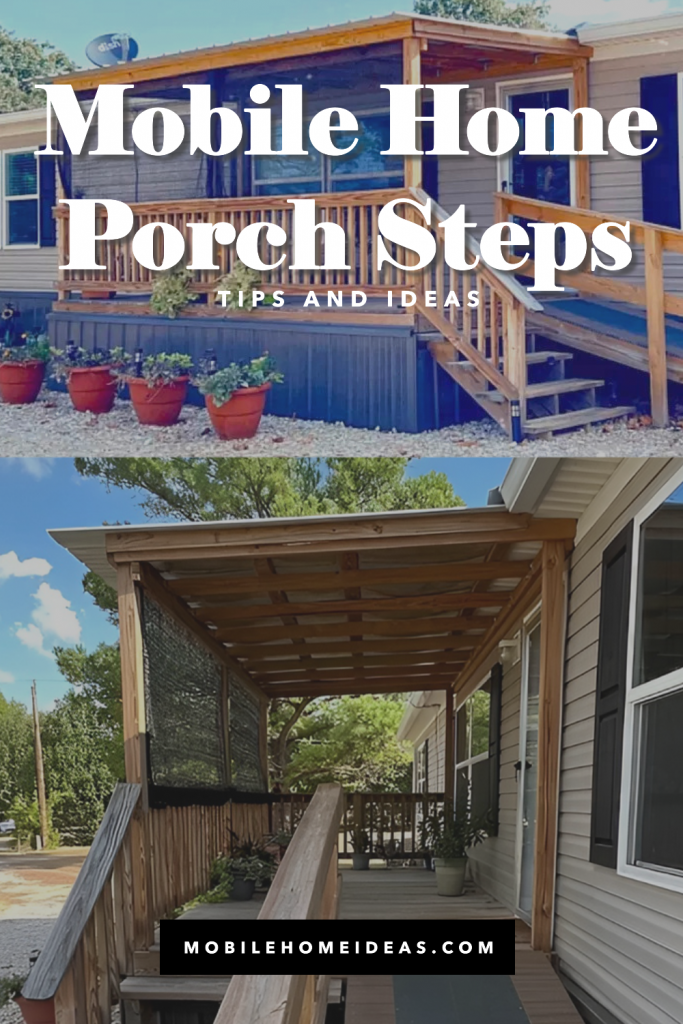 10 Mobile Home Porch Steps Ideas