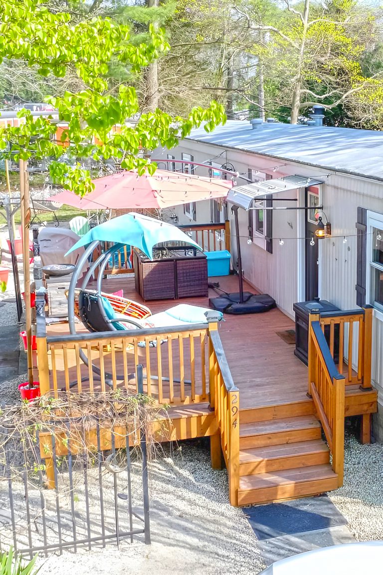 8 Mobile Home Back Deck Ideas