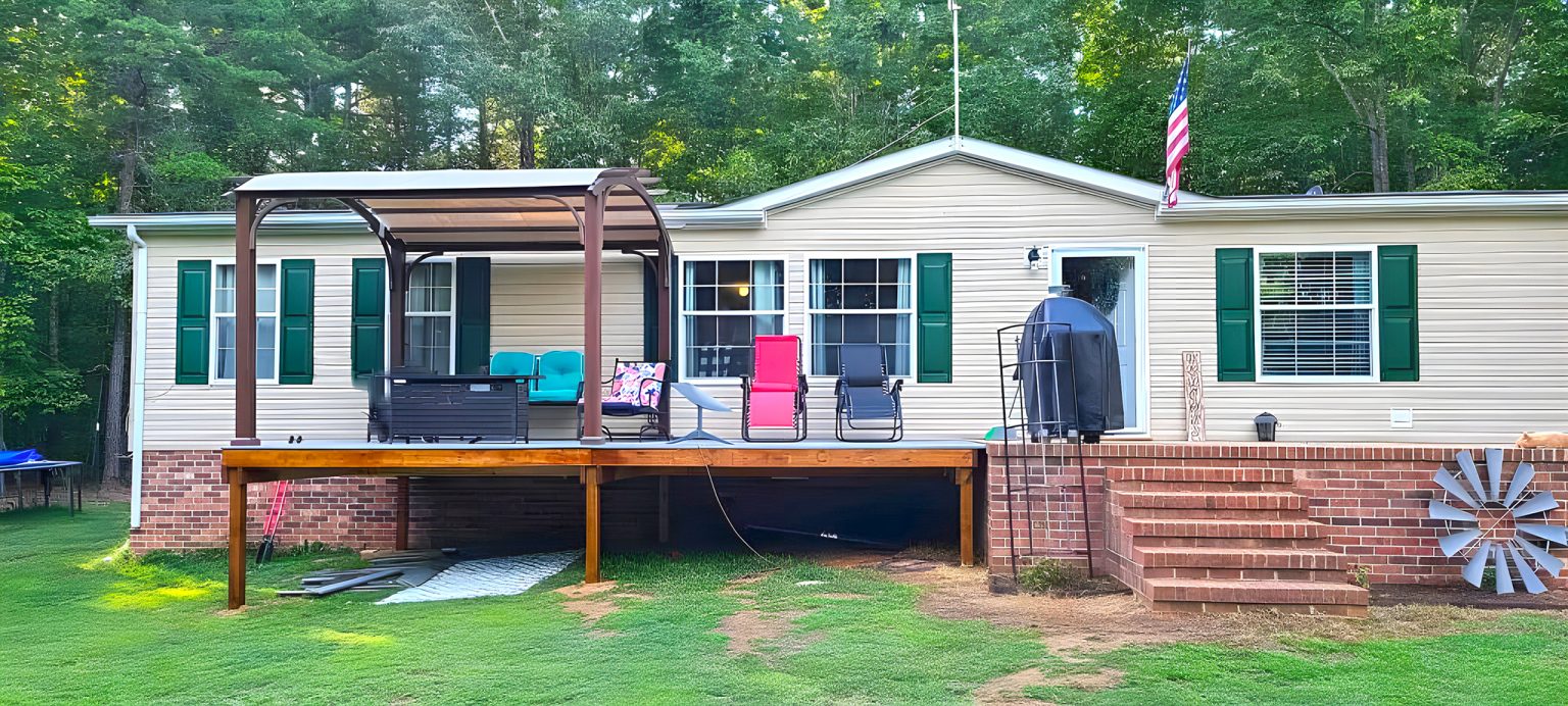 8 Mobile Home Back Deck Ideas