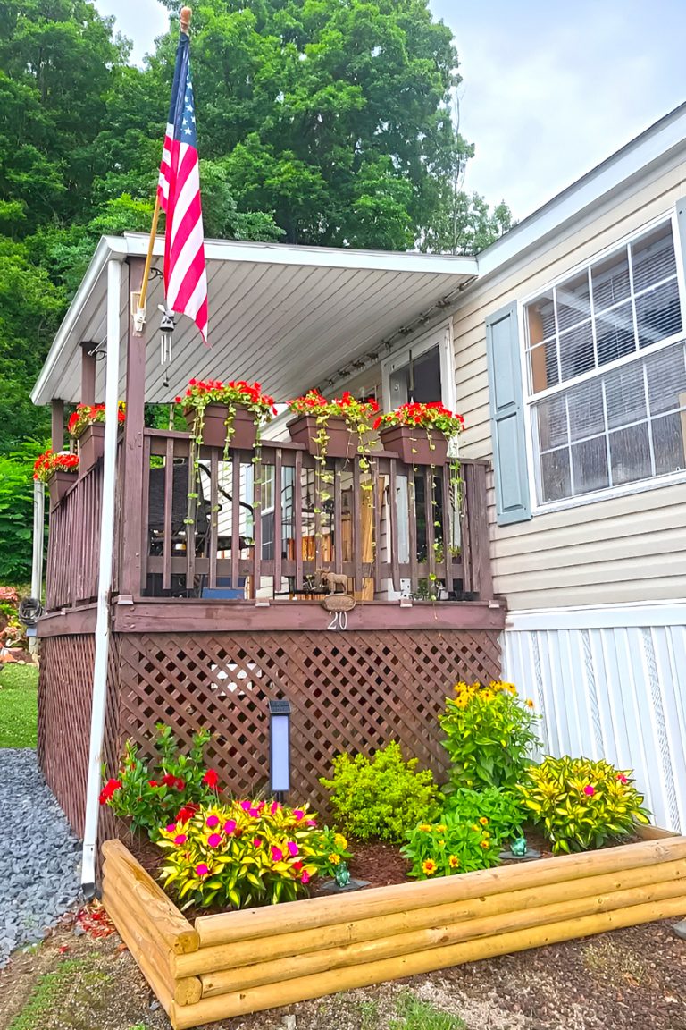 15 Double Wide Mobile Home Side Porch Ideas