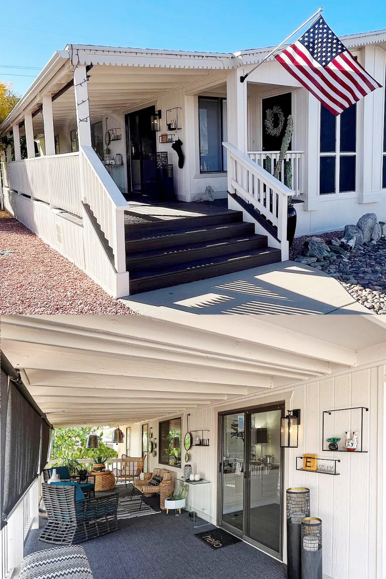 15 Double Wide Mobile Home Side Porch Ideas