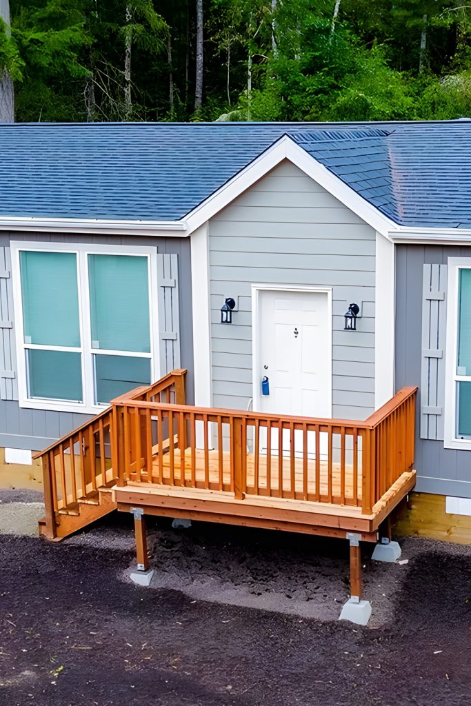 15 Stylish Mobile Home Exterior Entryway Ideas