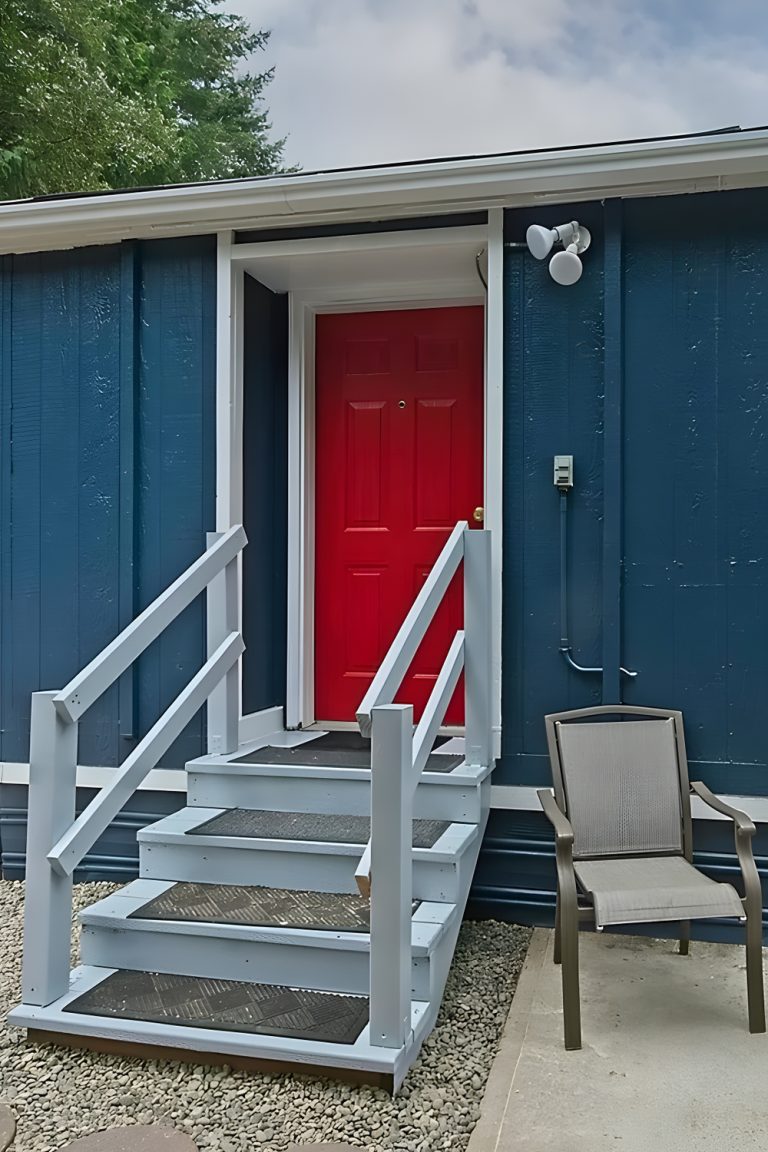 15 Stylish Mobile Home Exterior Entryway Ideas