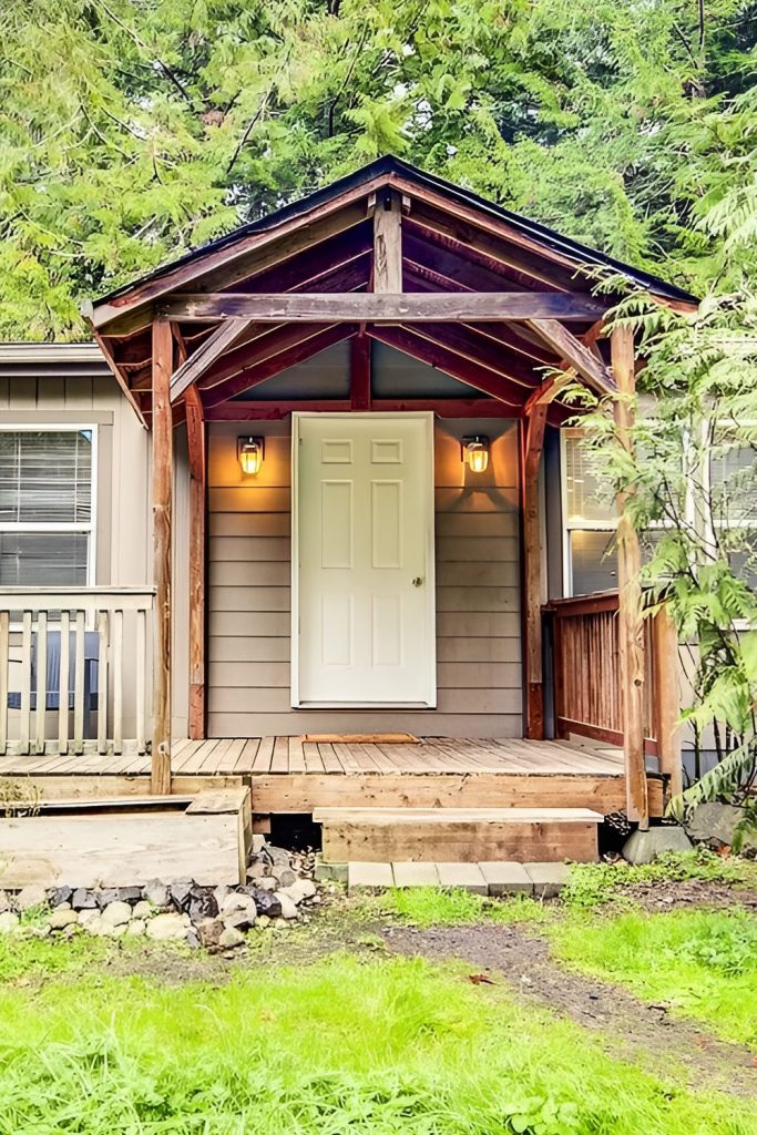 15 Stylish Mobile Home Exterior Entryway Ideas