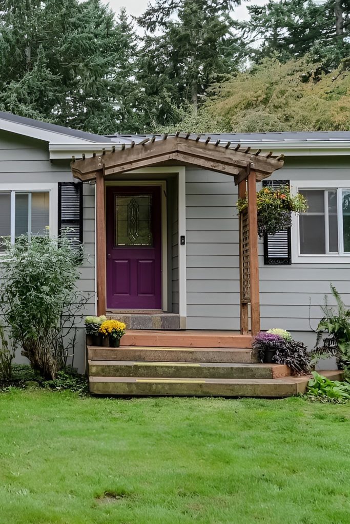 15 Stylish Mobile Home Exterior Entryway Ideas