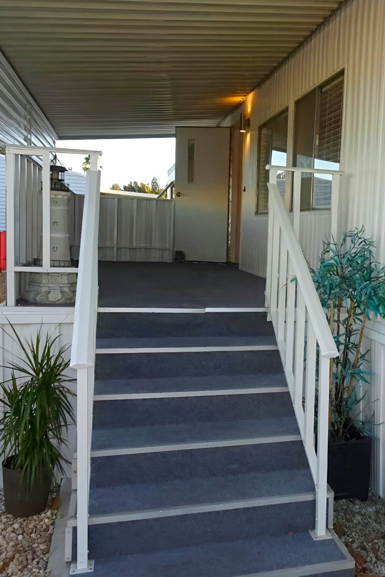 10 Mobile Home Porch Steps Ideas