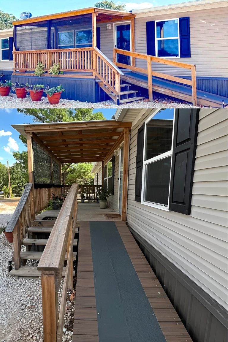 10 Mobile Home Porch Steps Ideas