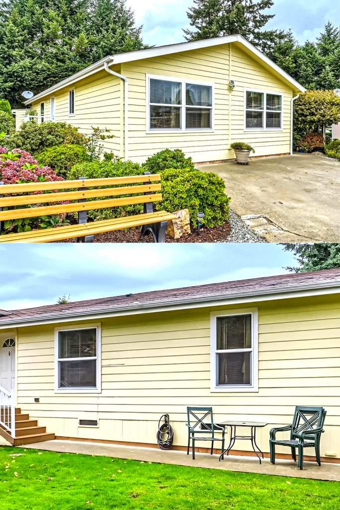 10 Yellow Mobile Home Exterior Ideas