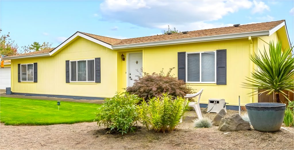 10 Yellow Mobile Home Exterior Ideas