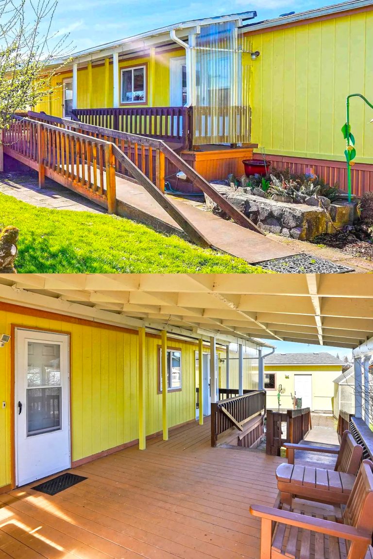 10 Yellow Mobile Home Exterior Ideas