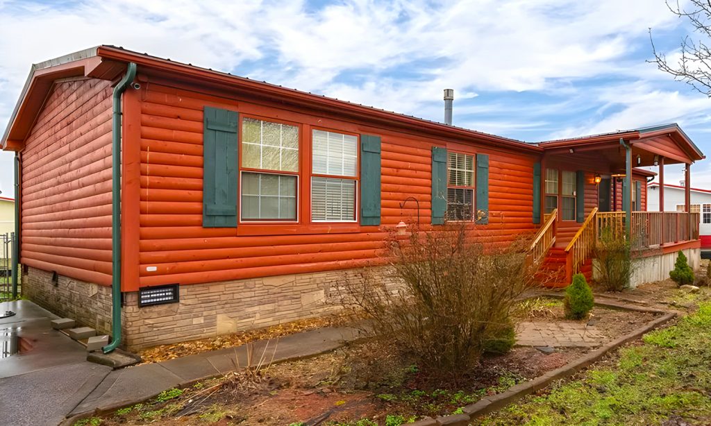 10 Mobile Home Rustic Skirting Ideas