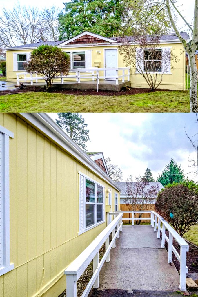 10 Yellow Mobile Home Exterior Ideas