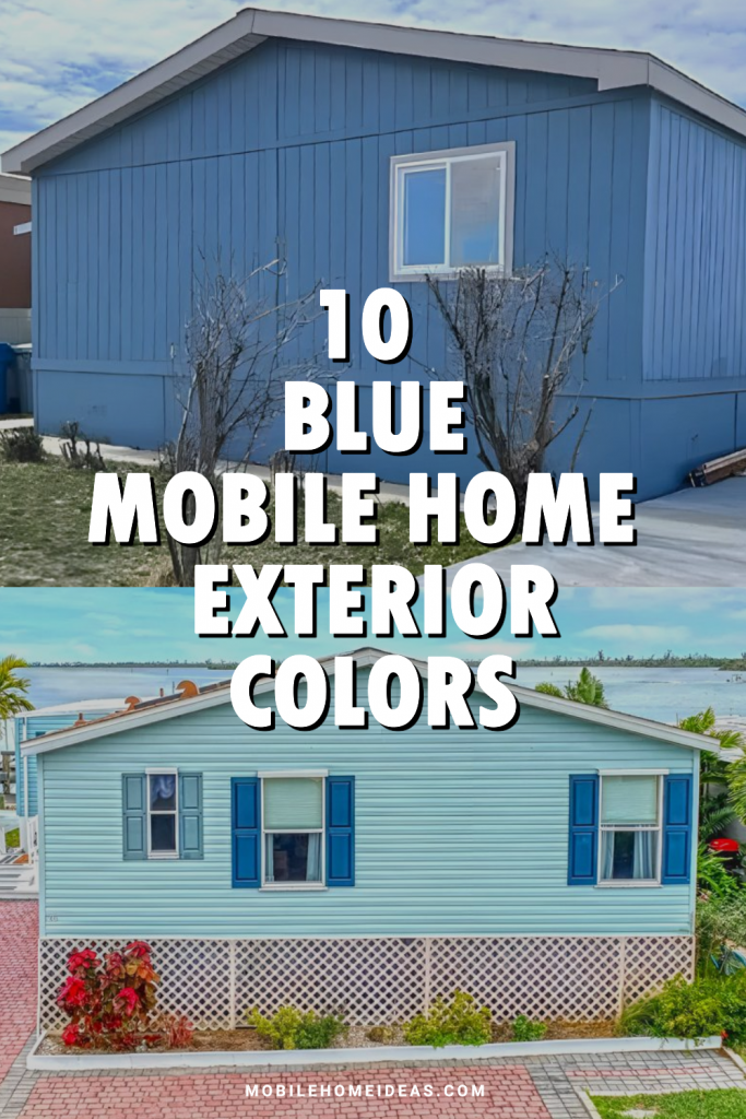 10 Blue Mobile Home Exterior Vinyl Siding Colors