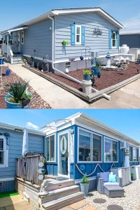 10 Ways to Make a Mobile Home Look Like a Beach House