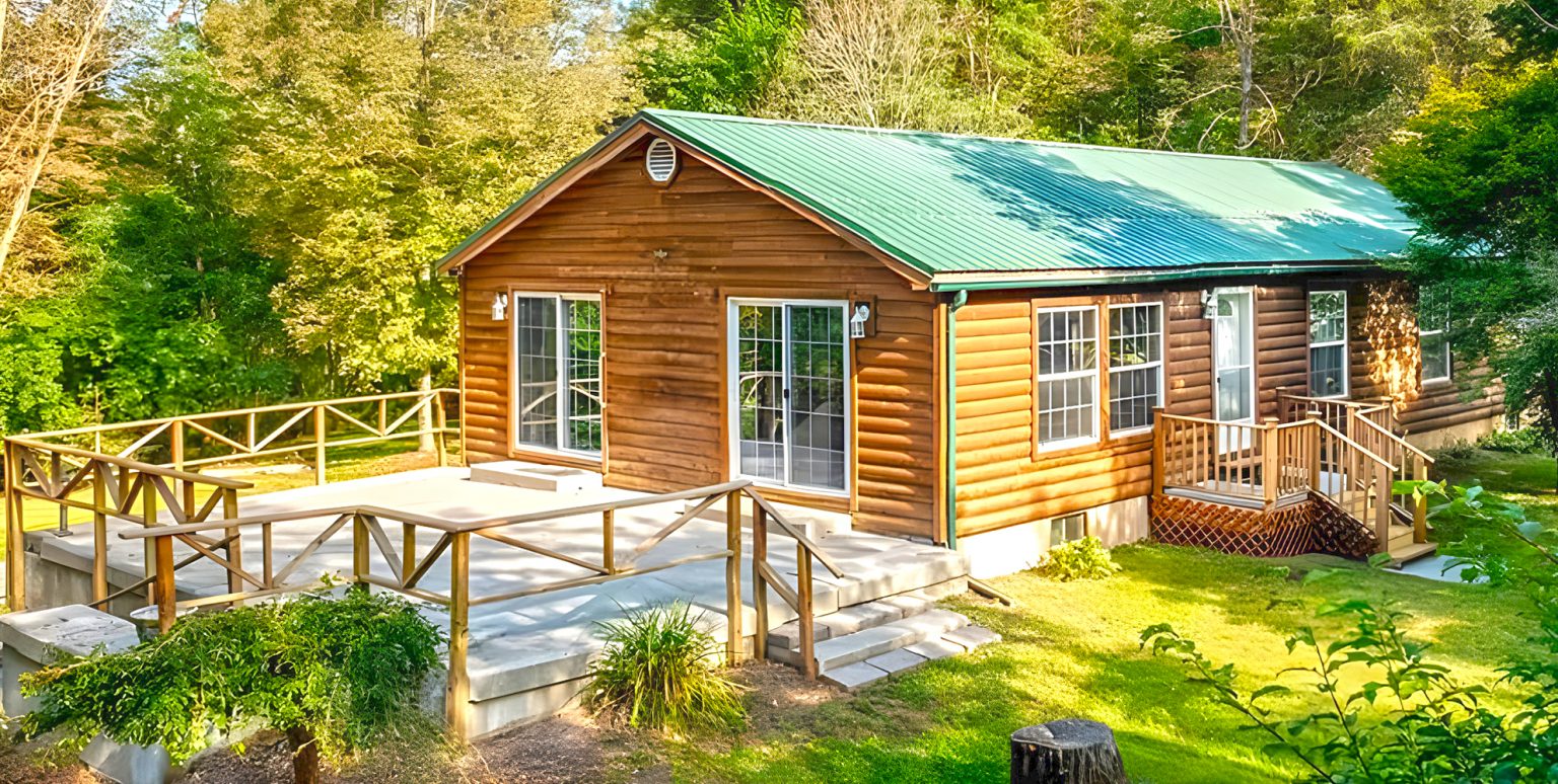 10 Mobile Home Rustic Exterior Ideas