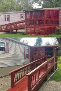 10 Mobile Home Porch Ideas with Ramp