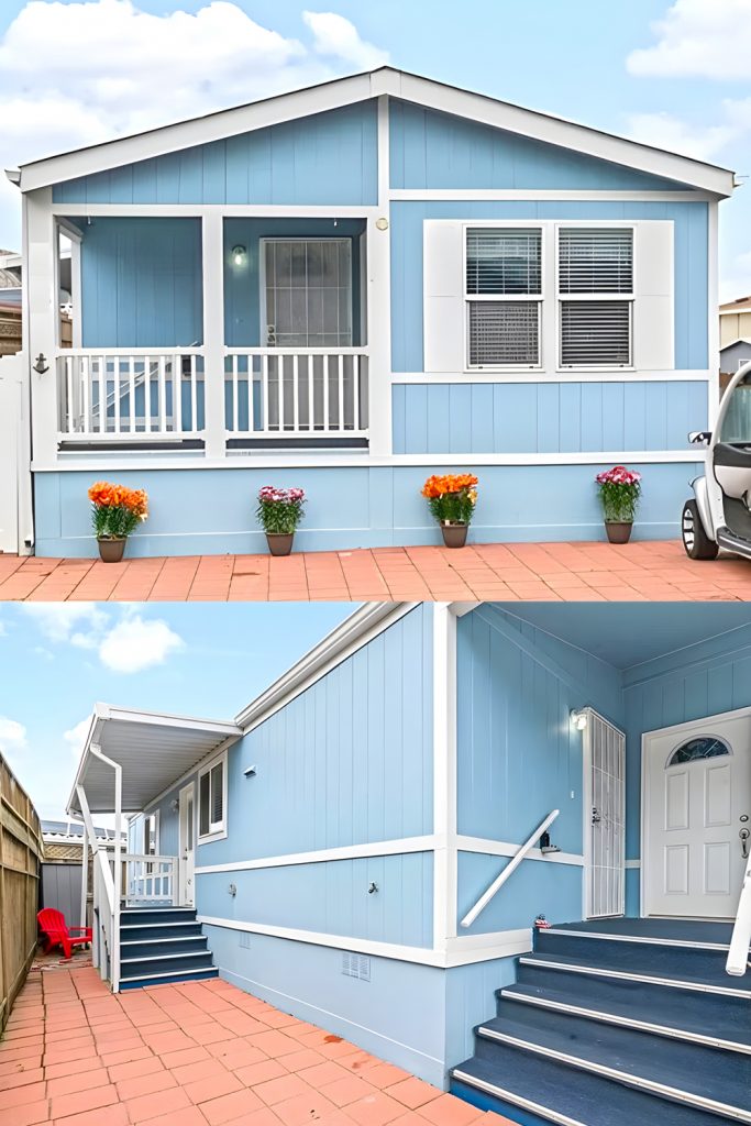 10 Blue Mobile Home Exterior Vinyl Siding Colors