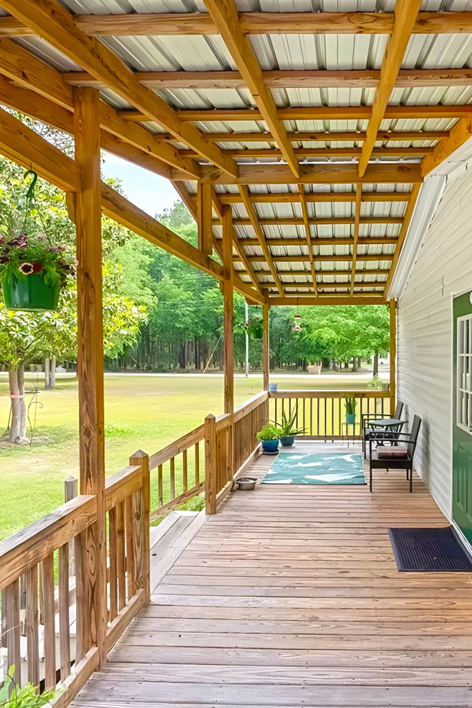 22 Mobile Home Porch Furniture Ideas