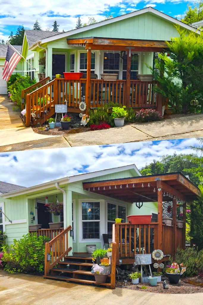 10 Mobile Home Porch Decor Ideas with Flowers